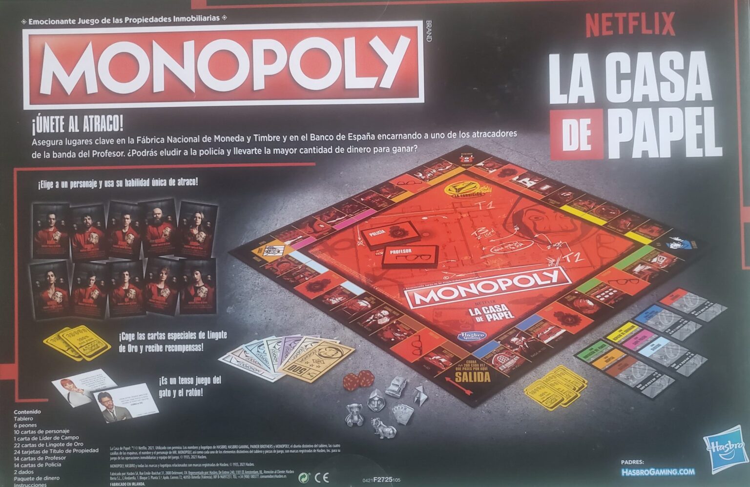 Monopoly LA CASA DE PAPEL NETFLIX, Spain - Monopoly