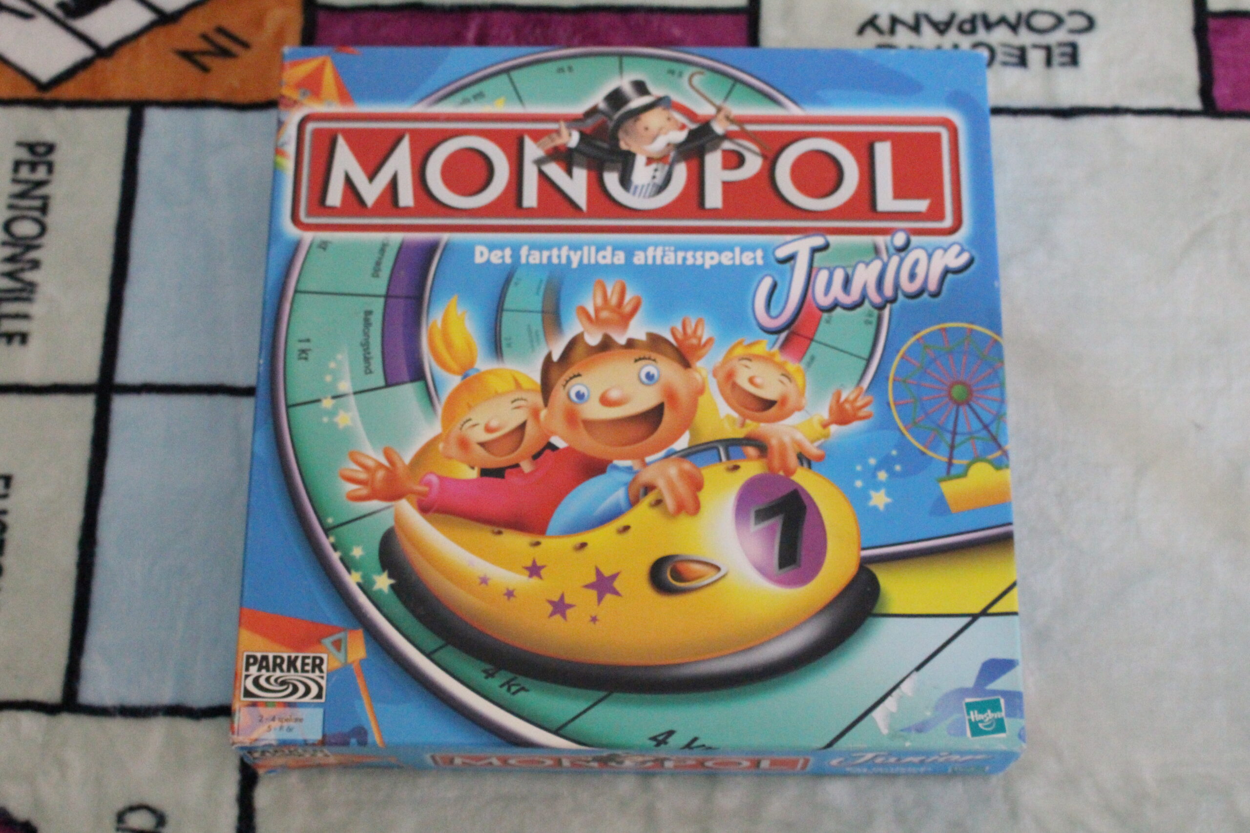 MONOPOL Junior, Det fartfyllda affärsspelet, from Sweden - Monopoly