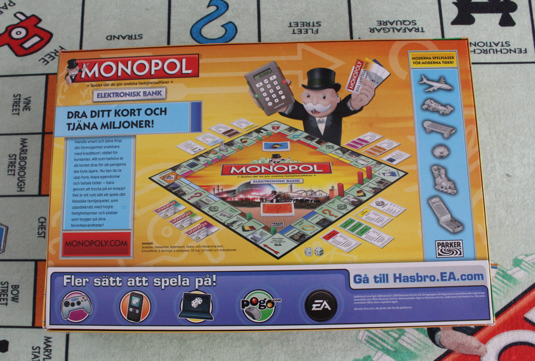 MONOPOL ELEKTRONISK BANK, From Sweden - Monopoly